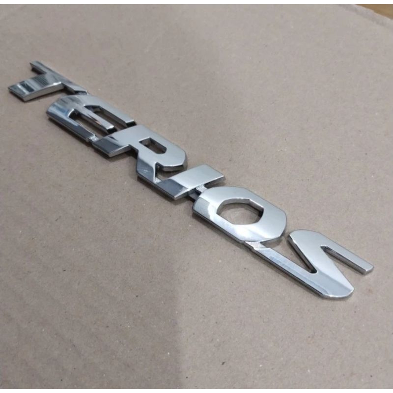 Jual emblem logo tulisan terios untuk daihatsu terios tahun 2018-2024 ...