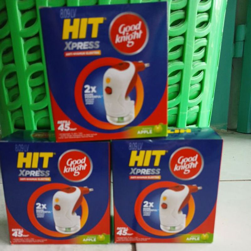 Jual hit express anti nyamuk elektrik alat +revill hingga 45hari harga ...