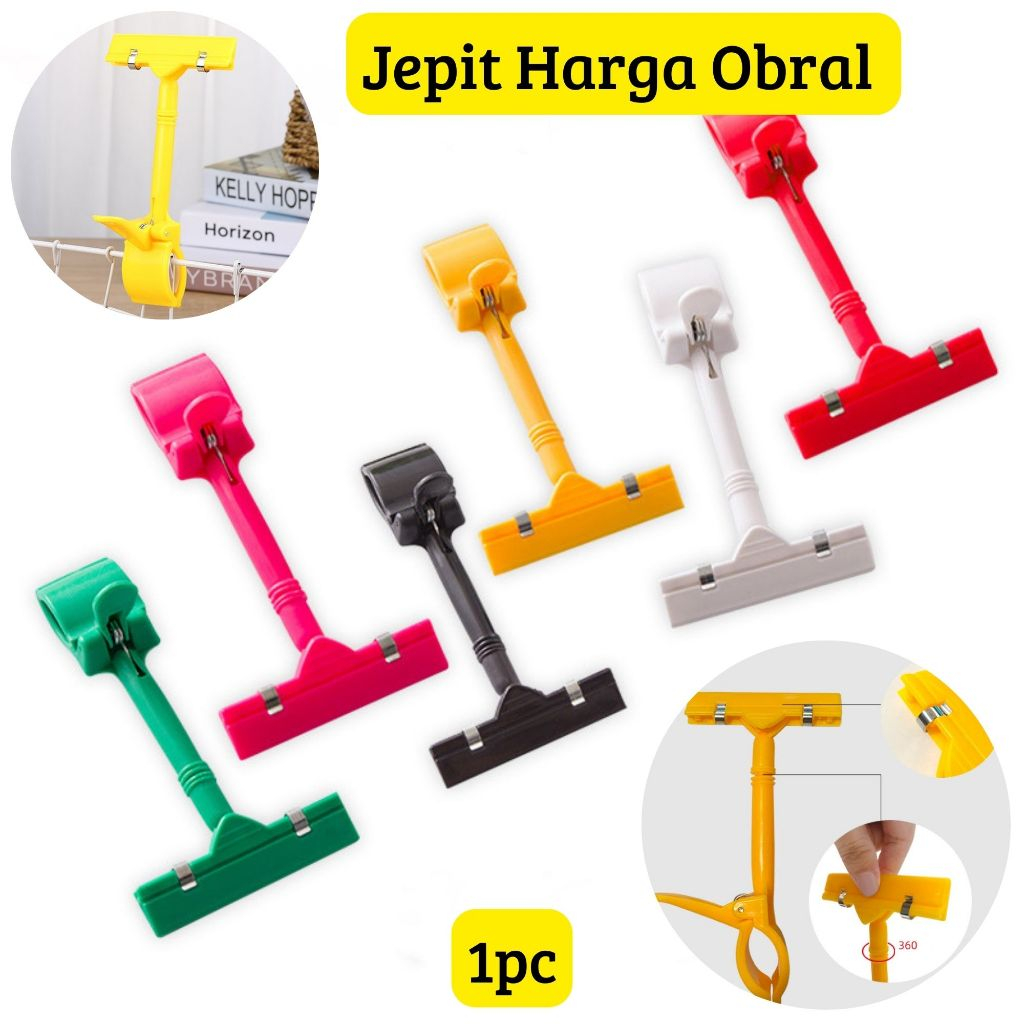 Jual Jepit Harga Obral Untuk Penjepit Label Papan Price Tag Hanger ...