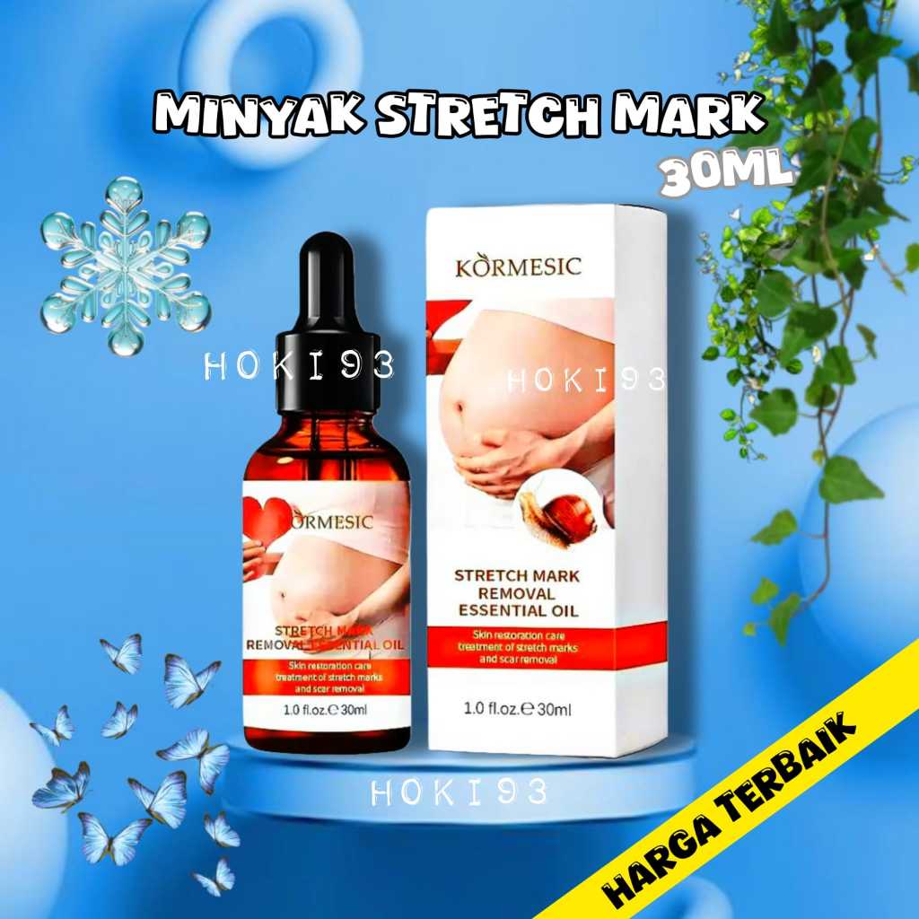 Jual Minyak Perut Stretch Mark & Bekas Luka Alami dengan Formula Mucin ...