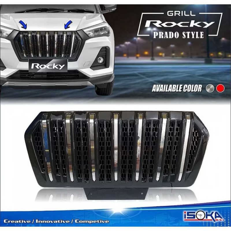 Jual RAIZE ROCKY 2020 2021 2022 2023 2024 GRILL DEPAN FRONT GRILL ...