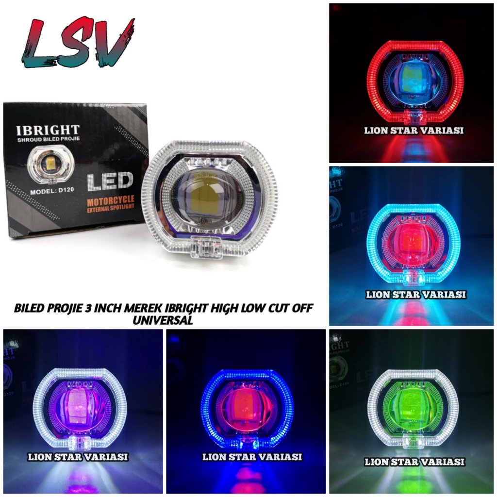 Jual Promo Biled Projie 3 Inch Gen 3 Body Silver Crum High Low Cut Off ...