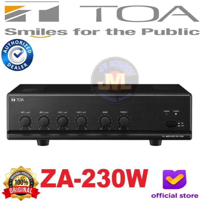 Jual Toa ZA230W Amplifier Toa Power AMplifier Toa ZA-230W | Shopee Indonesia