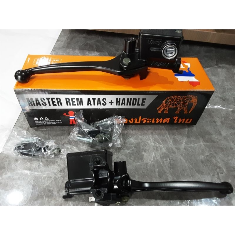 Jual Master Rem Atas Plus Handle Motor Supra X Thai Origin (2set ...