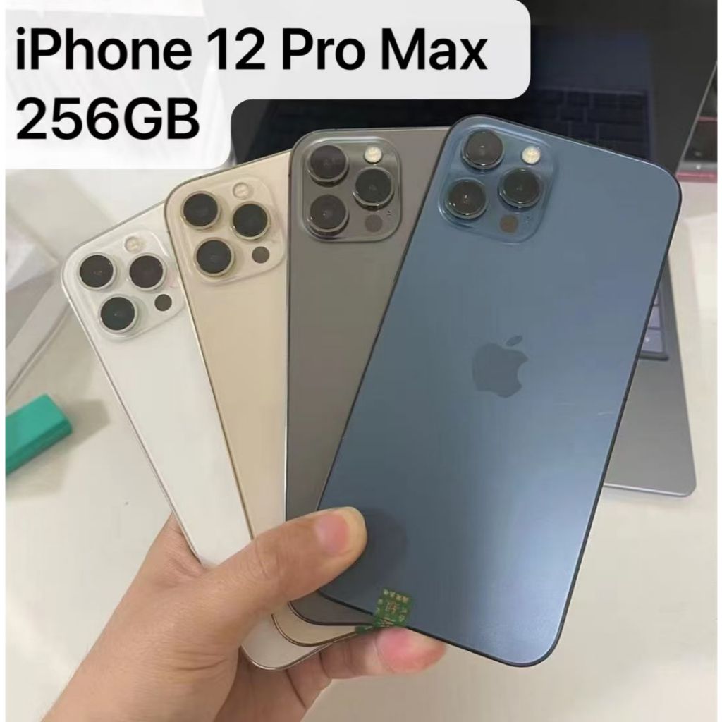 Jual iPhone 12 Pro Max 256GB Bekas Second Original100% All Sim Silent Fullset Mulus Normal Hp ...