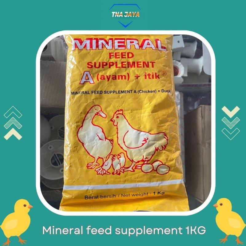 Jual Mineral Feed Supplement A (Chicken + Duo) - Mix Master Mineral 1kg - jaya mineral 1kg ...