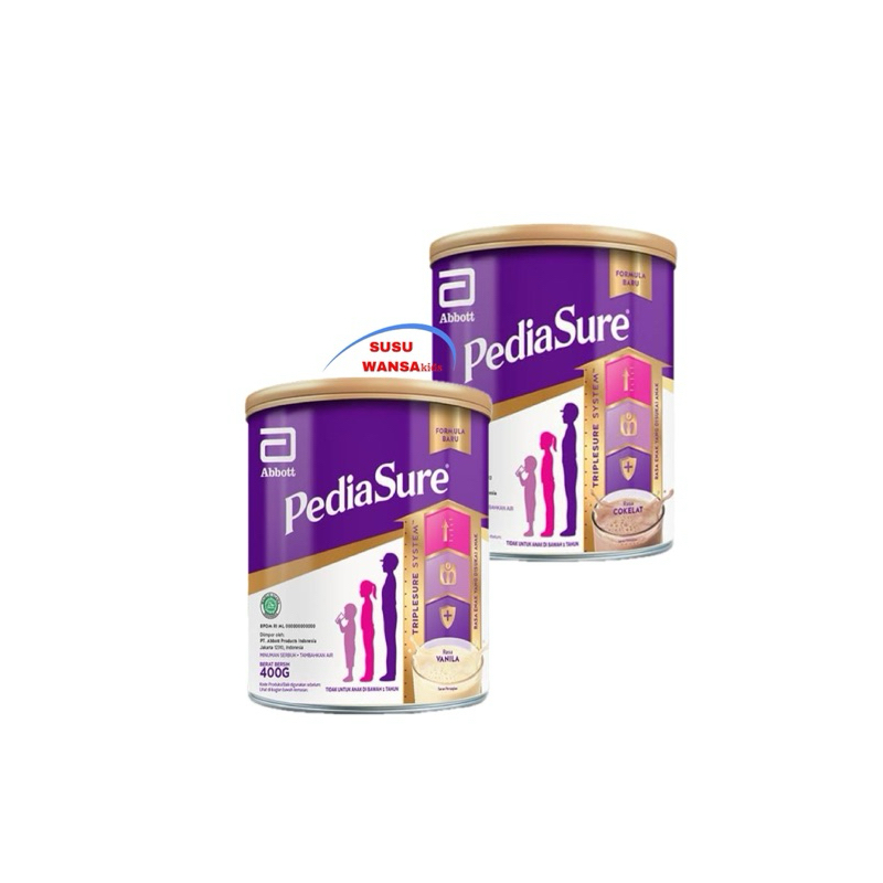 Jual PEDIASURE VANILA COKELAT 400G | Shopee Indonesia