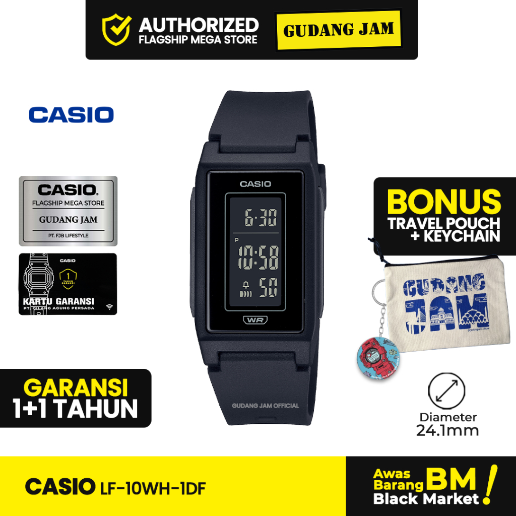 Jual Jam Tangan Casio LF-10WH-1DF LF-10WH LF-10 LF10WH LF 10WH | Shopee ...