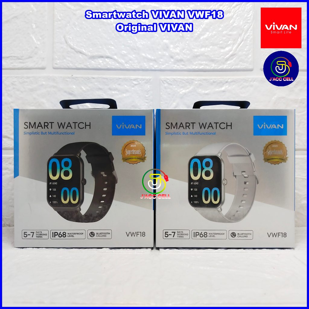Jual Vivan VWF18 Smartwatch AI Professional Health Monitoring ...