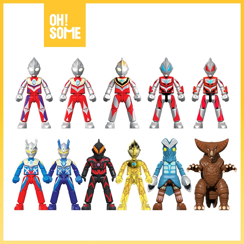 Jual OHSOME TOYS - Blind Box Gacha Set Koleksi Figure Ultraman Seri ...