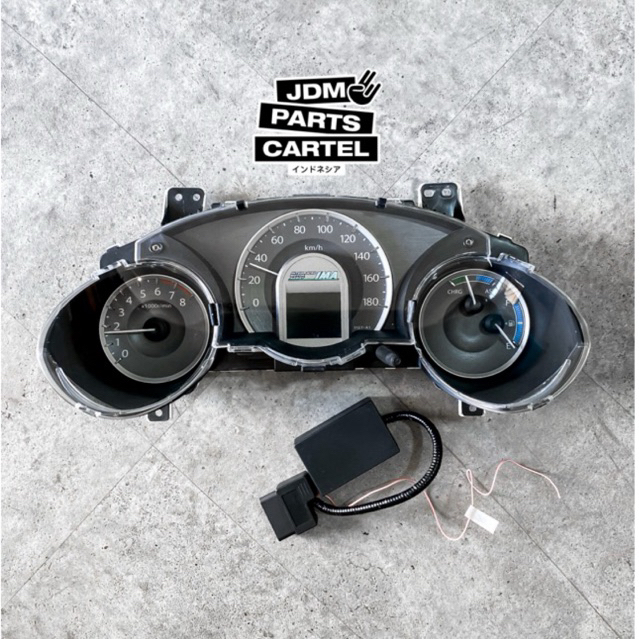Jual Speedometer JDM IMA fit hybrid jazz ge8 matic non triptonik dengan ...