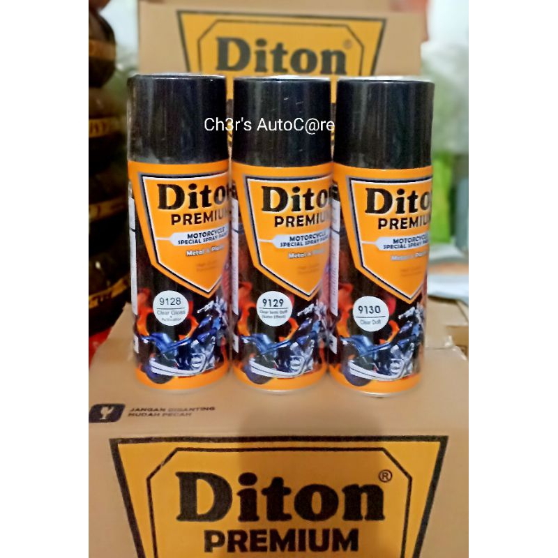 Jual Diton Premium Warna Finishing Clear Gloss/Kilap- Semi Doff- Doff ...