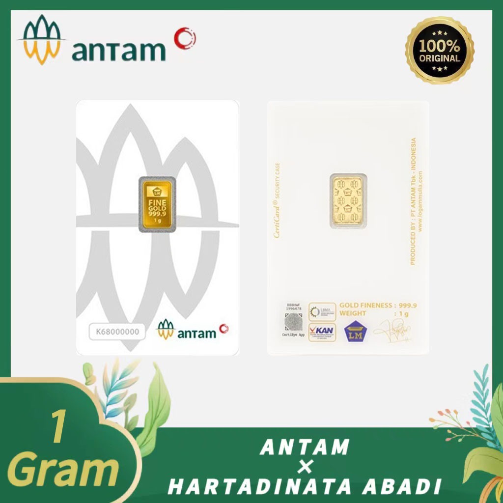 Jual Micro Logam Mulia Micro Gold 1 Gram Antam LM Emas Premium Precious ...