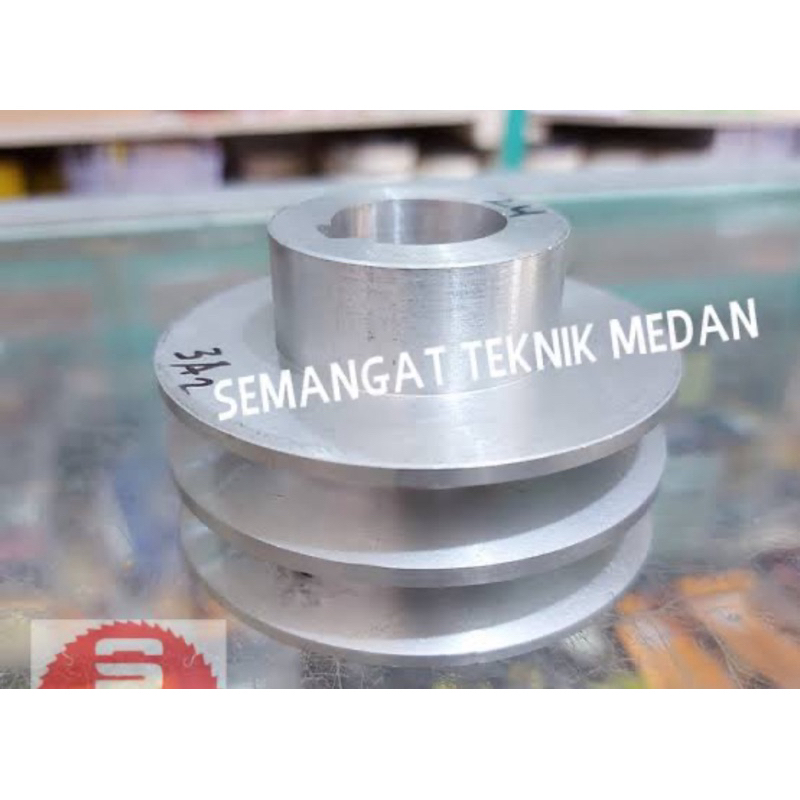 Jual POLY MESIN PULLEY ALU A2x3”x20mm 2 PARET | Shopee Indonesia