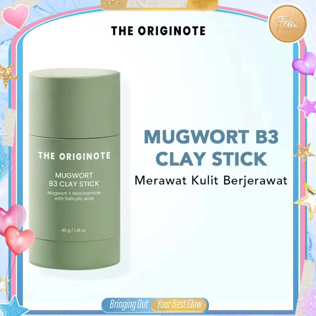 Jual * FELIZ * THE ORIGINOTE Mugwort B3 Clay Stick Mask | Shopee Indonesia