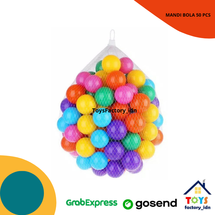 Jual Mandi Bola Anak - Anak Isi 50 pcs SNI Termurah | Shopee Indonesia