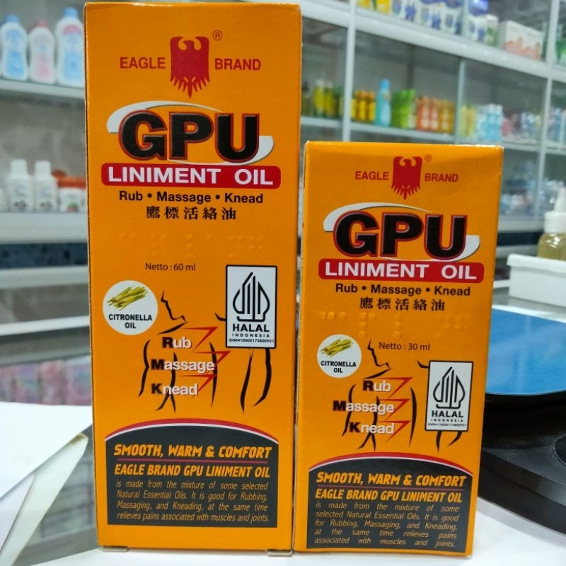 Jual MINYAK GPU liniment oil eagle brand | Shopee Indonesia