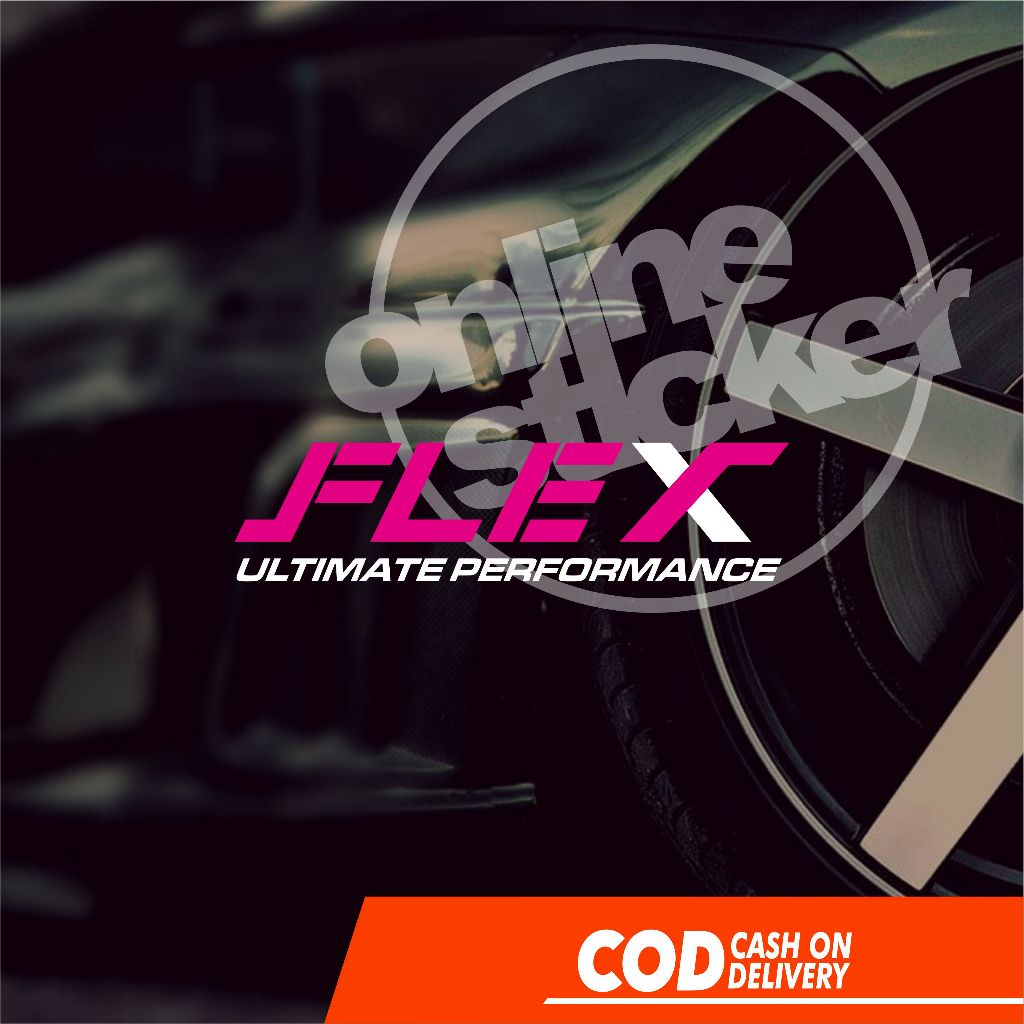 Jual Stiker Flex ultimate performance | cutting menyala | Shopee Indonesia