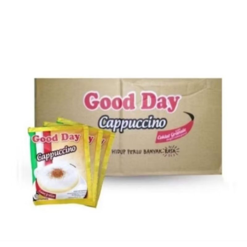Jual Gooday - Kopi rasa cappucino 1 dus isi 12 renteng (120pcs ...