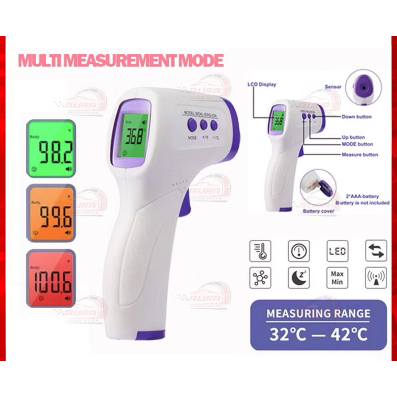 Jual medical infrared forehead thermometer | Shopee Indonesia