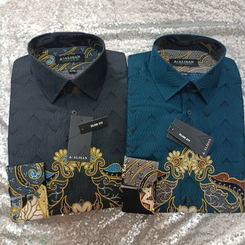 Jual Kemeja BATIK ALISAN Lengan panjang ( 100% ORIGINAL ) full katun ...