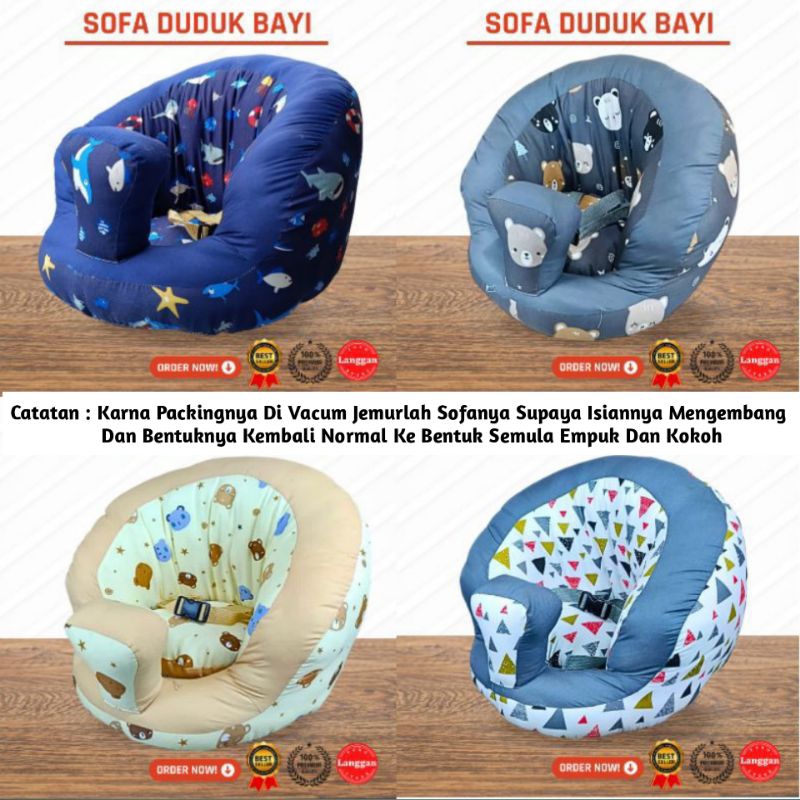 Jual SOFA BAYI Sofa bayi belajar duduk sofa duduk Baby Premium | Shopee ...