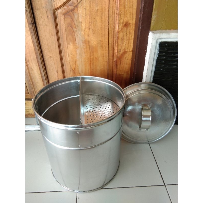 Jual Dandang bakso alumunium / panci bakso / tong bakso / dandang bakso ...