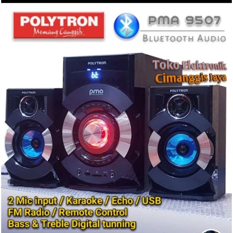 Jual speaker Polytron PMA 9507 / PMA 9527 | Shopee Indonesia