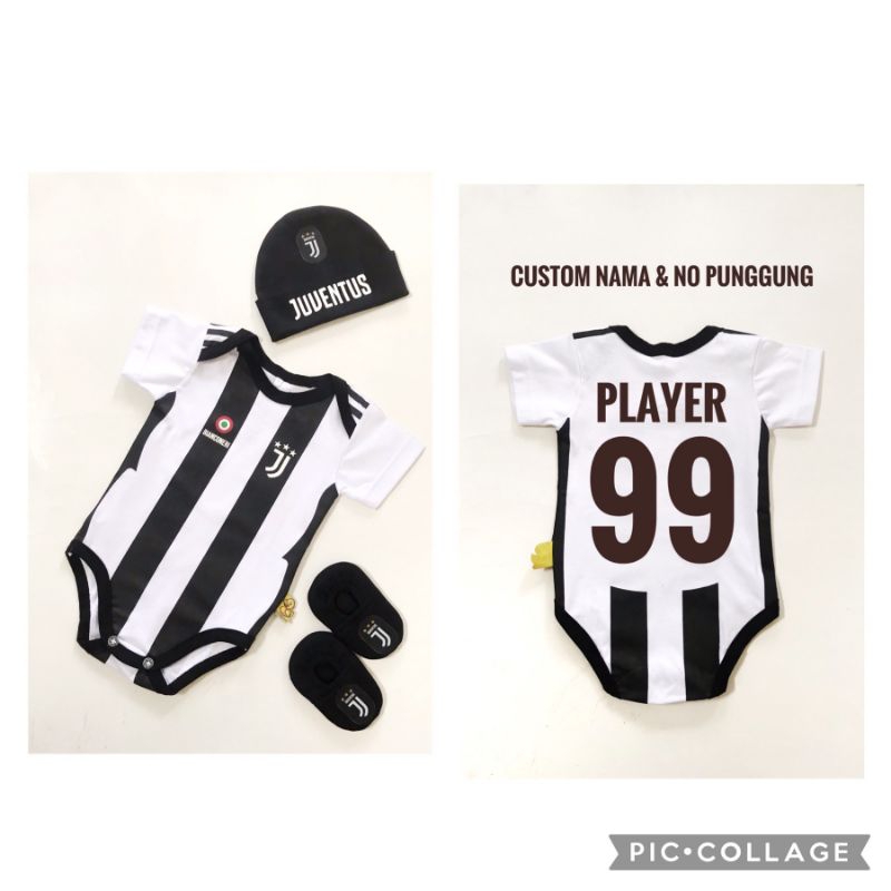 Jual Bayi Jersey & Topi Custom Nama dan Punggung | Shopee Indonesia