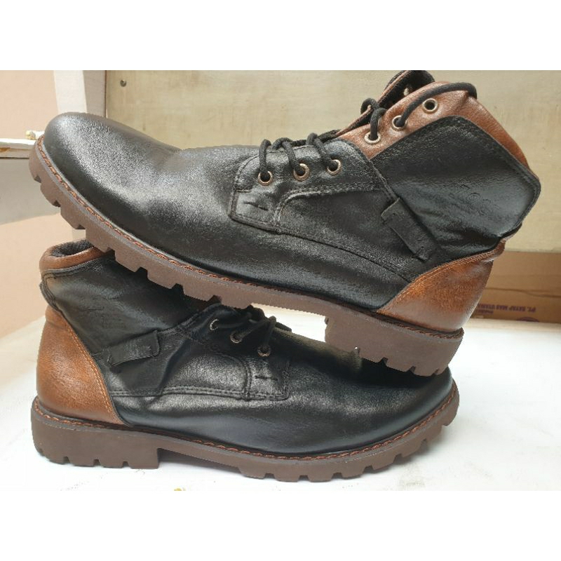 Jual SEPATU BOOTS KULIT PRIA (PL) | Shopee Indonesia
