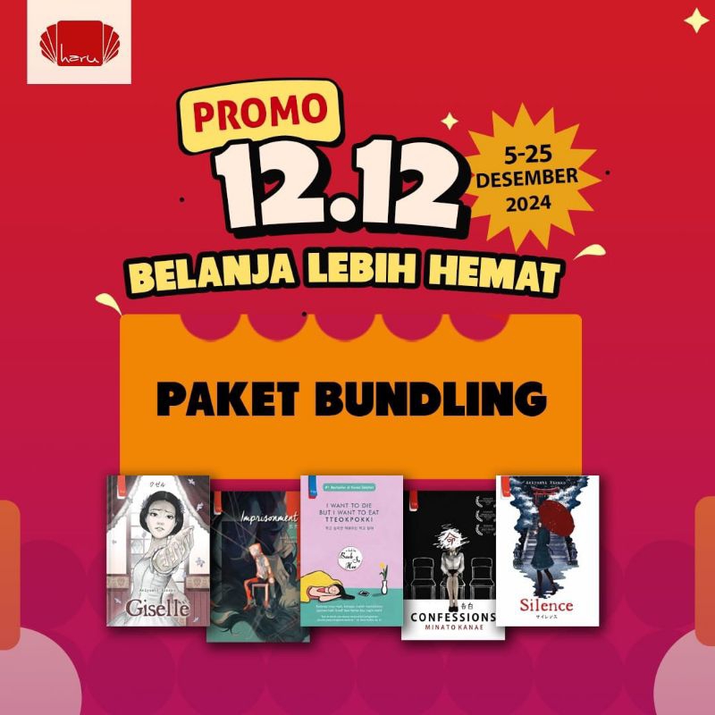 Jual Paket Bundling Buku Novel Penerbit Haru | Shopee Indonesia