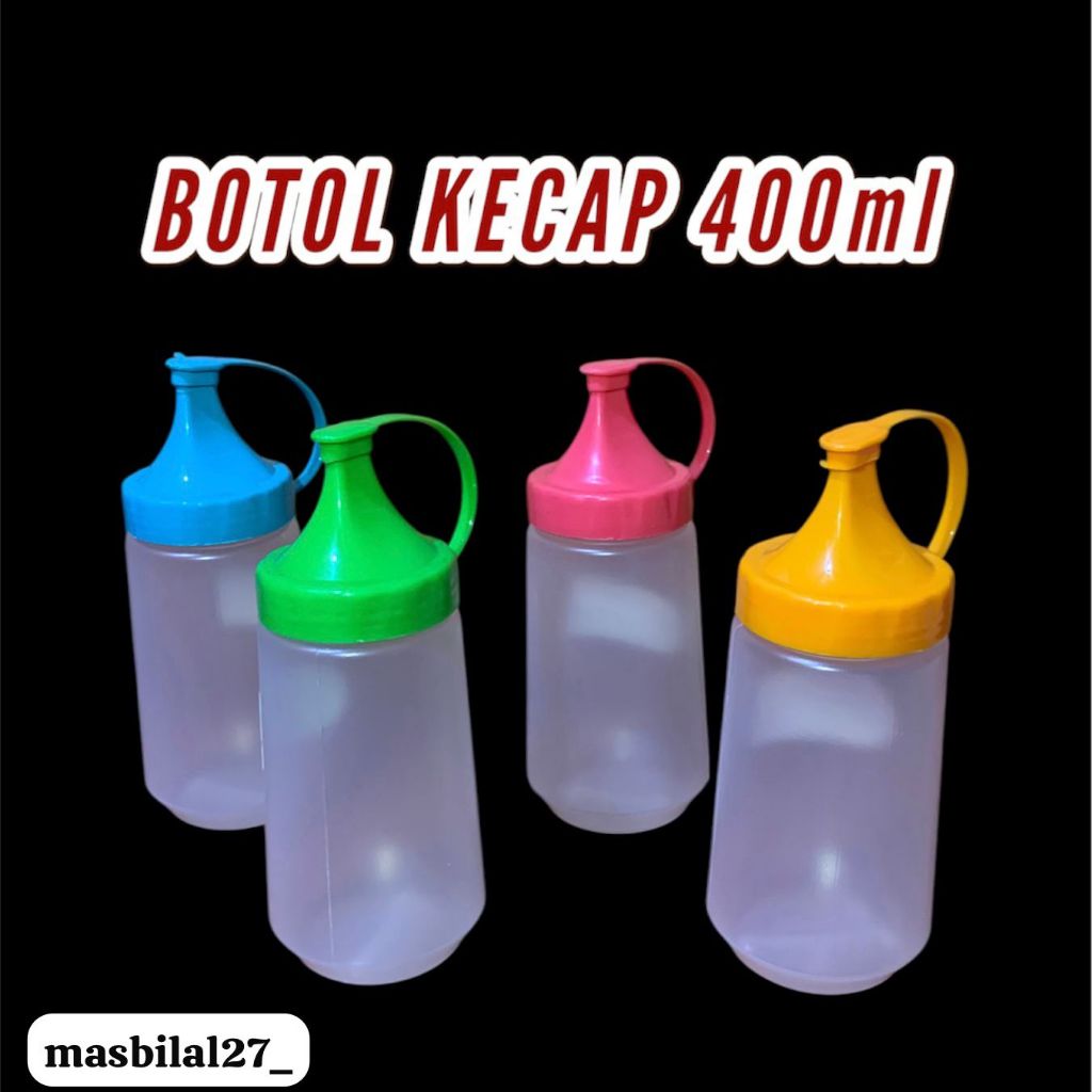 Jual BOTOL KECAP CLIO 400ML | BOTOL SAOS/MAYONNAISE | SQUEEZE BOTTLE ...