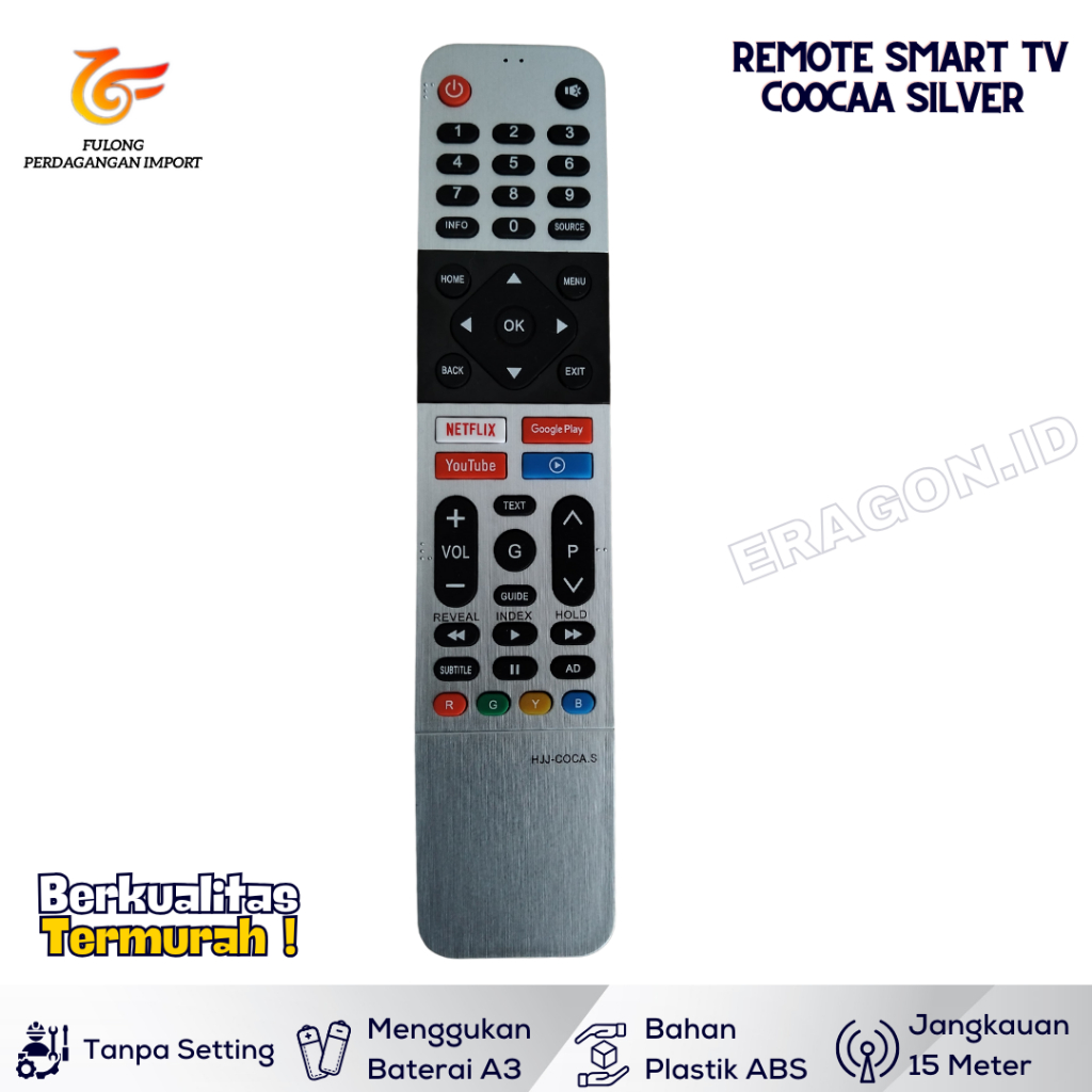 Jual REMOTE TV COOCAA LED LCD / COOOCA SILVER ANDROID TV | Shopee Indonesia