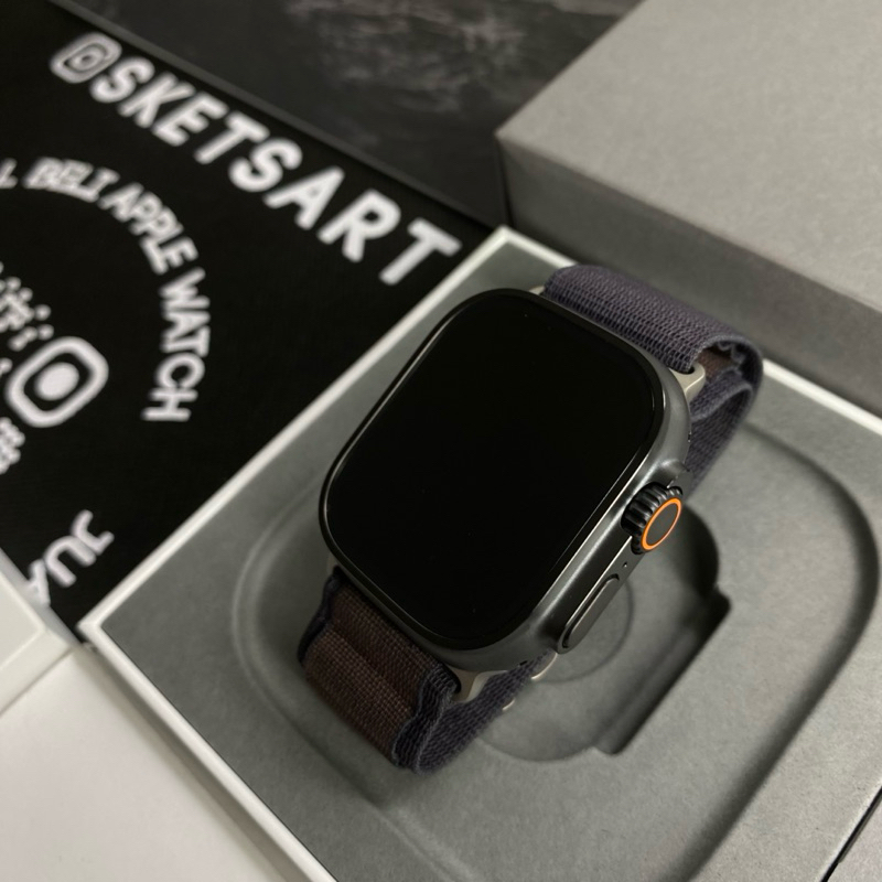 Jual Apple Watch Ultra Gen 2 Black Edition iwatch Ultra 2 Black New ...