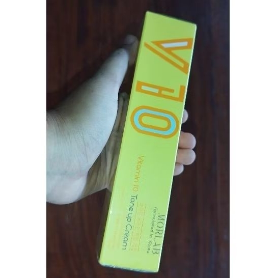 Jual Morlab V10 Vitamin Tone Up Cream 50gr | Shopee Indonesia