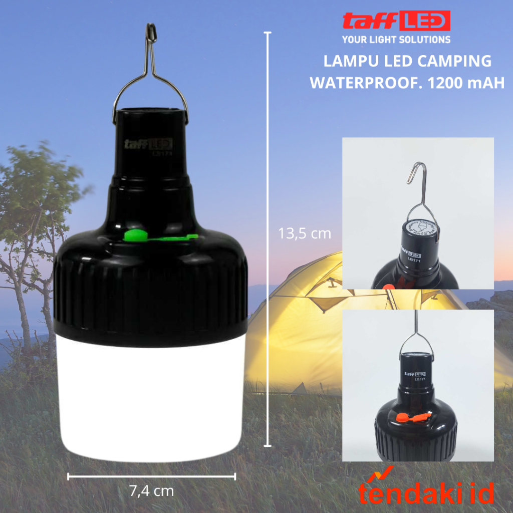 Jual Lampu Senter Camping Outdoor Super Terang LED Lampu Tenda Camping ...