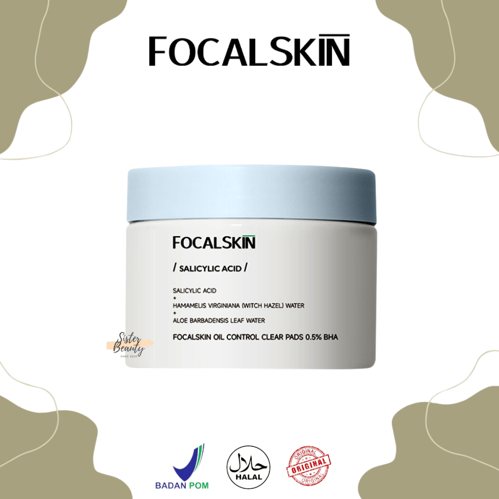 Jual SisterBeauty - Focalskin Acne Exfoliating Clear Pad 60 Pads ...