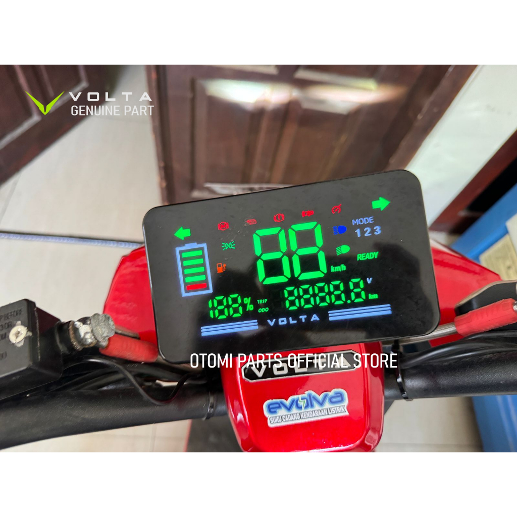 Jual VOLTA ORIGINAL - SPIDOMETER VOLTA 402 VIRGO (LED METER) | Shopee ...