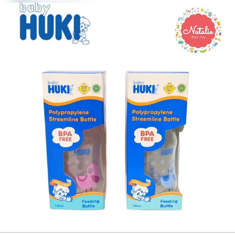 Jual HUKI BABY Botol PP Streamline 140ml | Shopee Indonesia