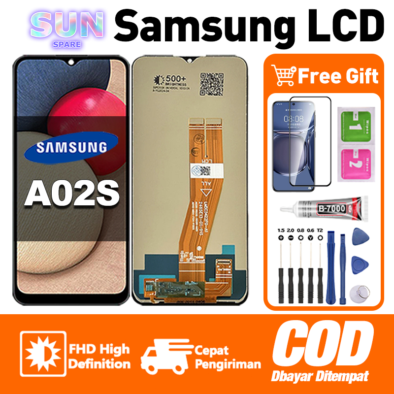 Jual LCD SAMSUNG A02S Original FREE GIFT Asli Ori hp Touchscreen FHD ...