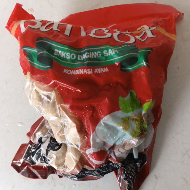 Jual Bakso merk "BANGGA" Daging Sapi+urat, 82bj,600 gram KUALITAS ...