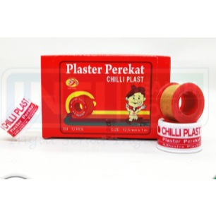 Jual Chili Plast | Plester Perekat Rol 1.25 cm x 1 m | Plester Kain ...