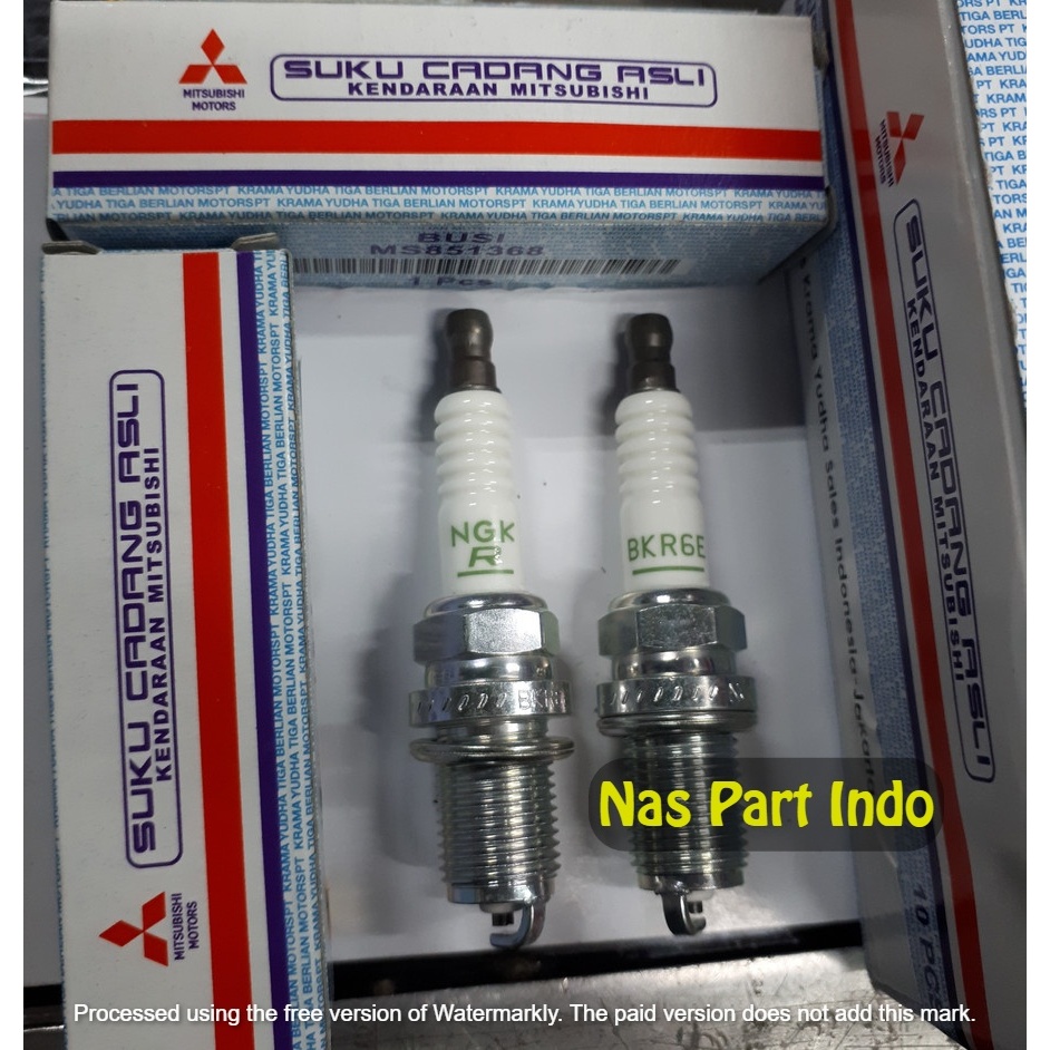 Jual Busi NGK BKR6E Mitsubishi Lancer Evo 4 Cedia Original | Shopee ...
