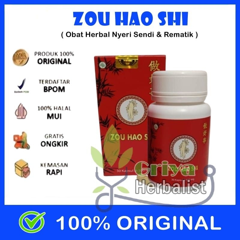 Jual Zuo Hao Shi Original - Obat Herbal Saraf Kejepit - Atasi Nyeri ...