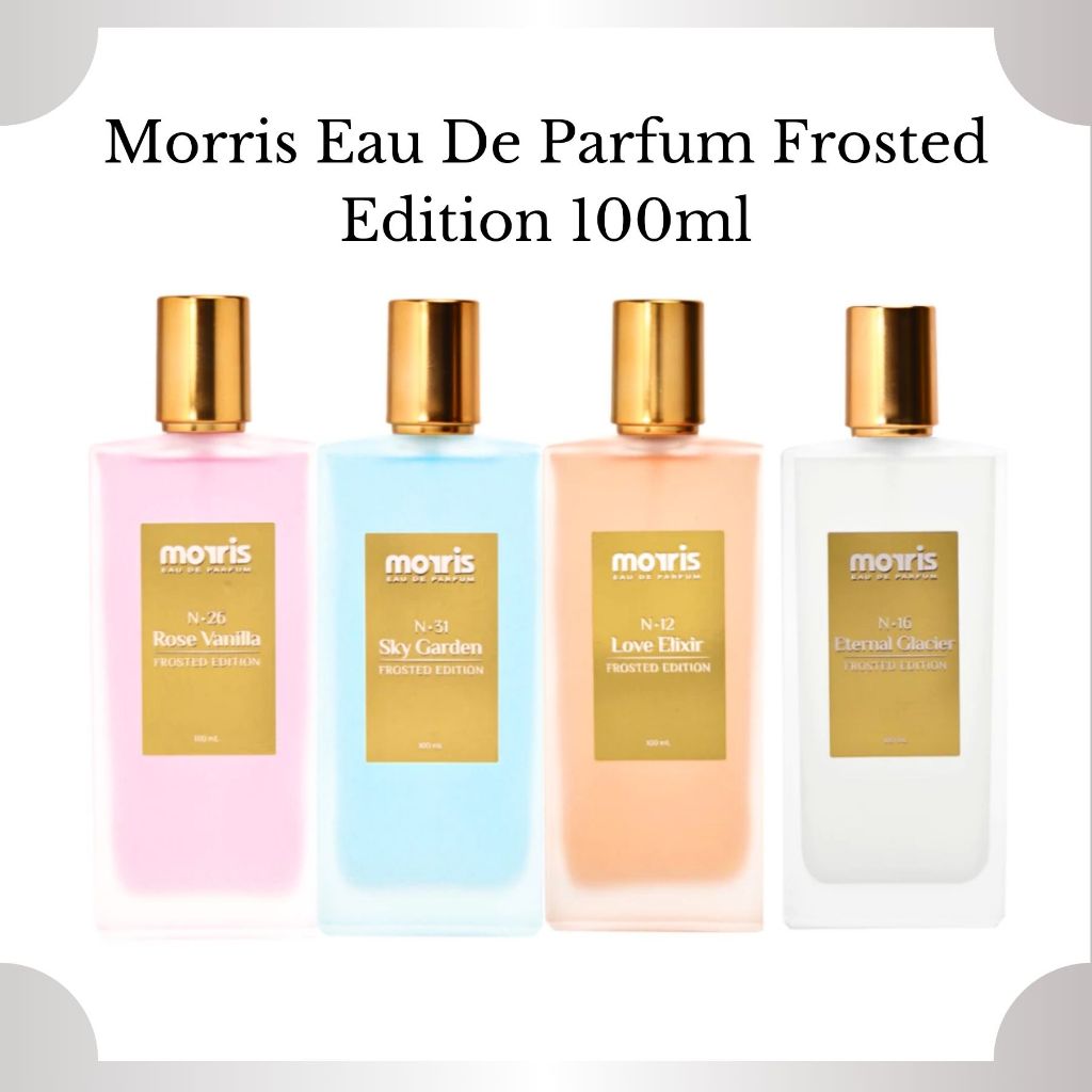 Jual Morris Eau De Parfum Frosted Edition 100ml/Woman Luxury Fragrance ...