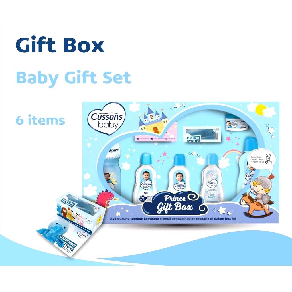 Jual Cussons Baby Gift Box 6 item | Shopee Indonesia