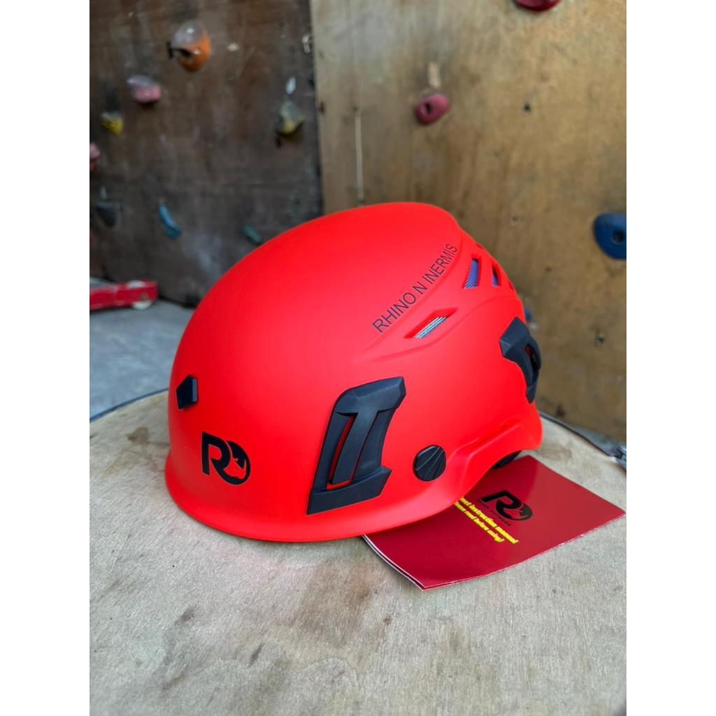 Jual helm safety panjat tebing rescue working dan mountainering rhino ...