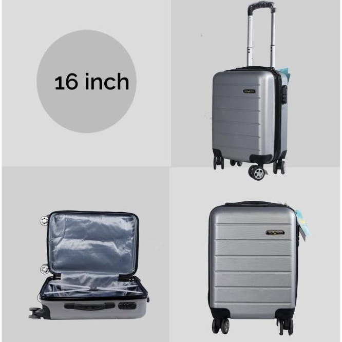 Jual KODE F92I koper 16 inch polo vienna koper kokoh koper mini koper ...