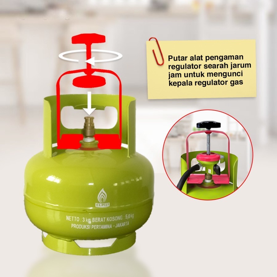 Jual Pengaman gas regulator tabung gas kenmaster | Shopee Indonesia