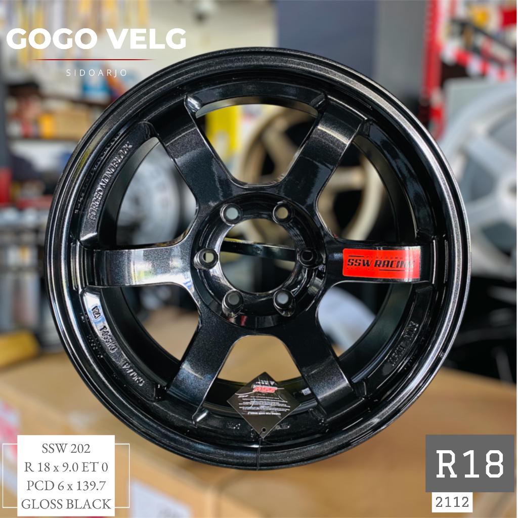 Jual Velg Mobil R18 ORI TE37 SSW 202 PCD 6x139,7 Lebar 9 ET 0 Pajero Fortuner Ring 18 Gloss ...